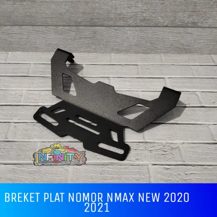 DUDUKAN PLAT NMAX 2020 BREKET PLAT NEW NMAX 2020 2021 DUDUKAN PLAT ...