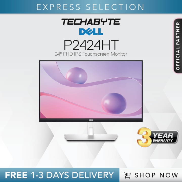 Dell P2424HT | 24" FHD | IPS | USB-C | Touch Screen Monitor ...