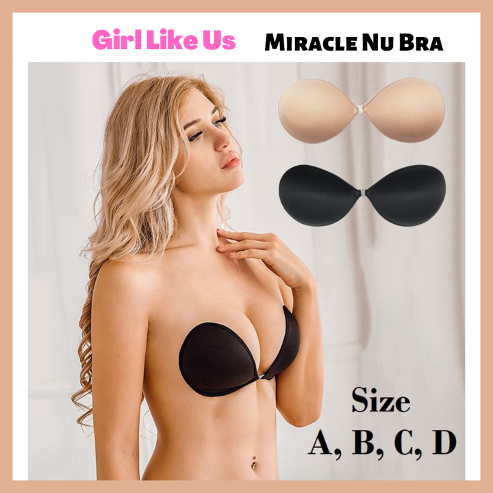 Miracle Push Up Nubra Size A - D Cup Seamless Nubra Invisible Nubra Strapless Nubra Wedding Deep ...