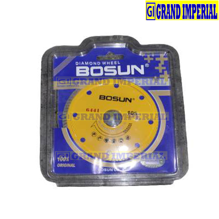 Bosun Diamond Wheel | Bosun Diamond Cutting Wheel F2RT 6441 4" 105 ...