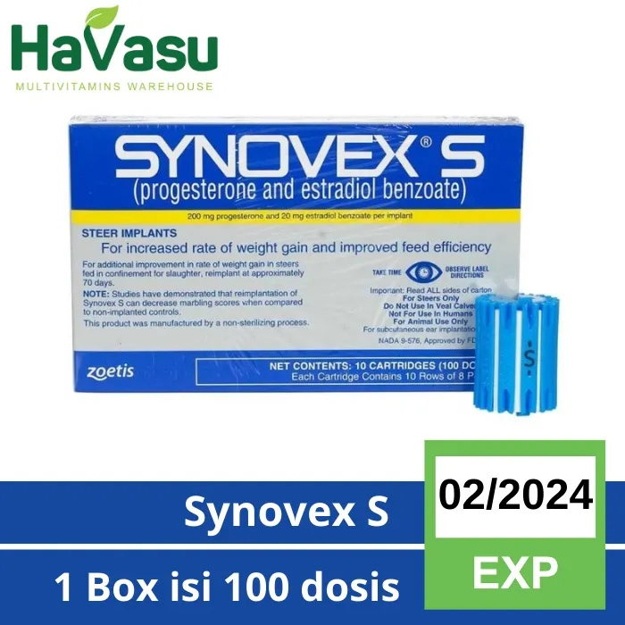 (ORIGINAL) Synovex S Synovex H & Implant Gun Implant Sapi - Help ...