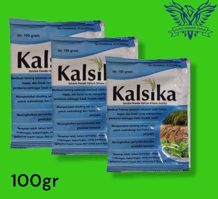 Pupuk KALSIKA Kalium Silika 100 Gr Nutrisi Silica Organik Tanaman Buah ...