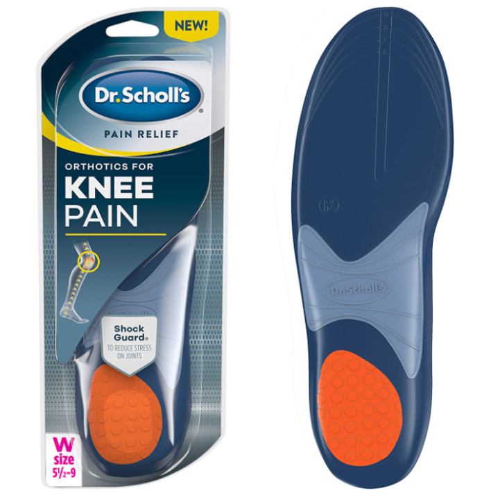 Dr. Scholl's Orthotics Knee Pain Relief from Osteoarthritis Runners Knee, Arch Support Womens 5. ...