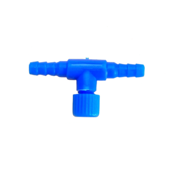 Aquarium Air Straight Valve 2-way Line Tubing Flow Control Plastic 1pc ...