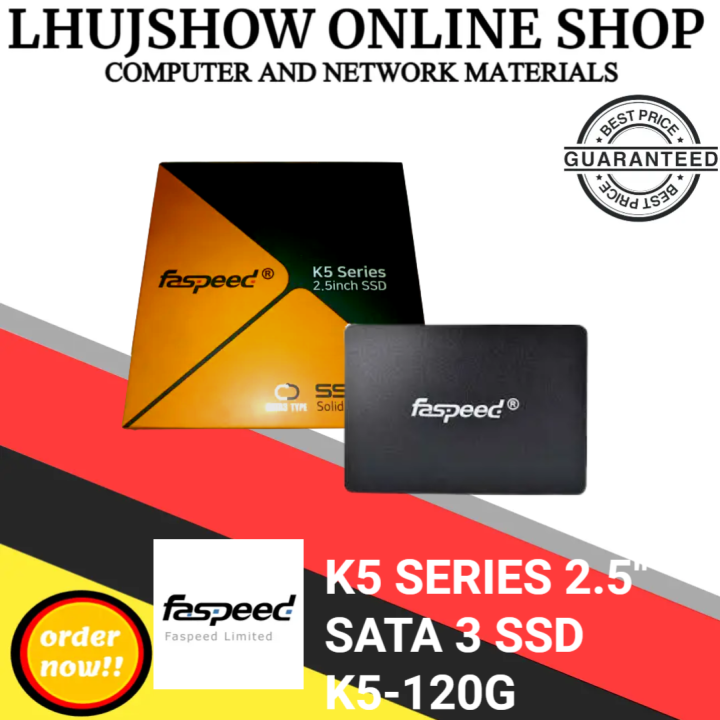 FASPEED K5 Series SSD 120GB SATA3 TYPE | Lazada PH