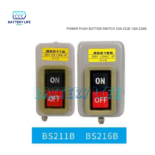 POWER PUSH BUTTON SWITCH 10A 211B -15A 216B. | Lazada PH