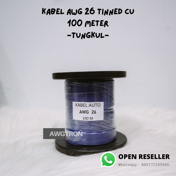 Kabel AWG 26 Tinned CU 100 meter TUNGKUL | Lazada Indonesia