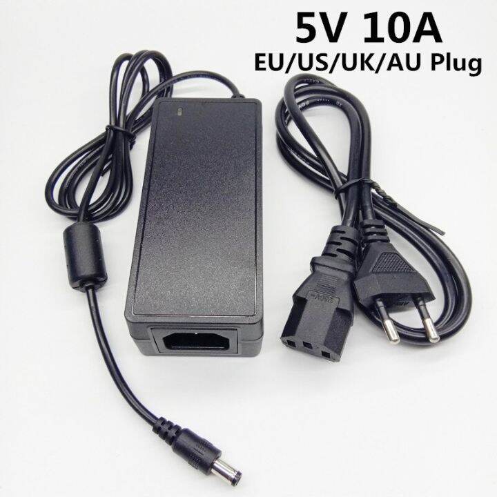 5V 10A 100-240V AC to DC Power Adapter 5V10A power Supply switching AC ...