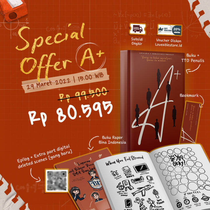 Novel A+ : Genius Itu Bukan Spesialisasi. Genius Itu Mindset - Ananda Putri | Lazada Indonesia