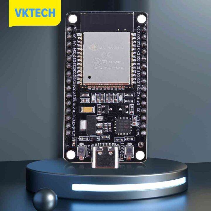 [Vktech] ESP32 Development Board WiFi+Bluetooth-compatible Wireless Module Base On ESP32 Low ...