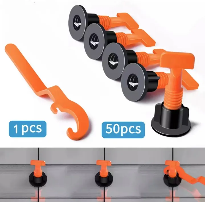 50pcs Level Wedges Tile Spacers for Flooring Wall Tile Spacer Carrelage ...