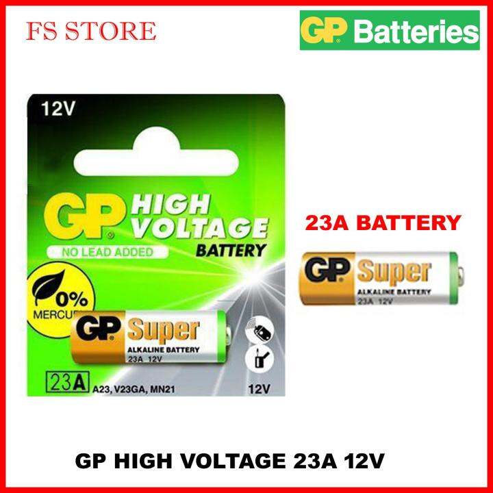ORIGINAL GP HIGH VOLTAGE 27A/23A GENUINE GP Alkaline Battery 12V (1PCS) | Lazada