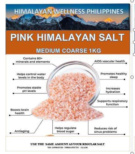 THW Shop - 1kg Medium Coarse Himalayan Salt Original Himalayan Salt ...