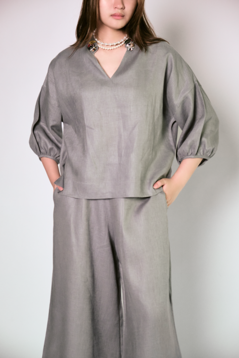 PL01 Pure Linen Top and Trousers (Set) By Puro Lino | Lazada PH