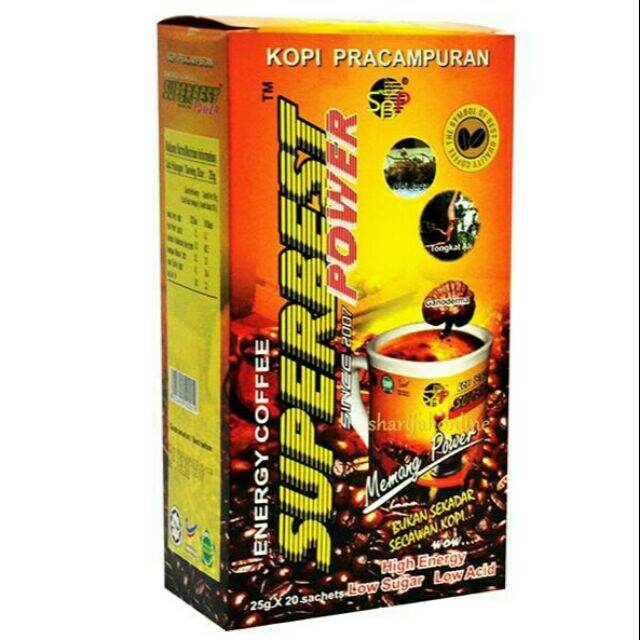 KOPI CAMPURAN SUPERBEST POWER ( Kotak ) | Lazada