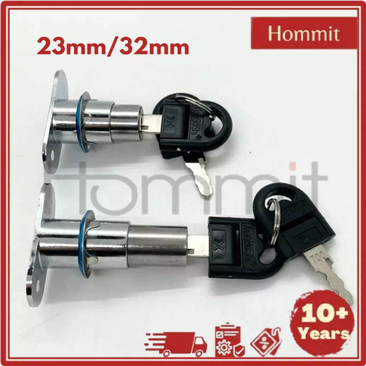 Metal sliding door push lock for cabinet | Lazada