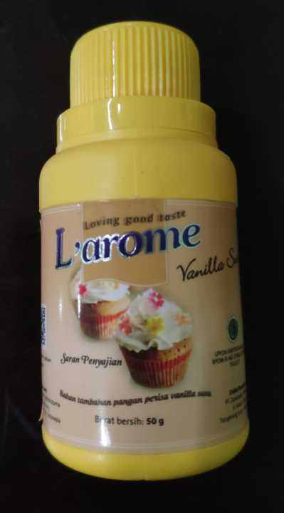 L'AROME LAROME VANILLA SUSU KEMASAN BOTOL 50GR | Lazada Indonesia