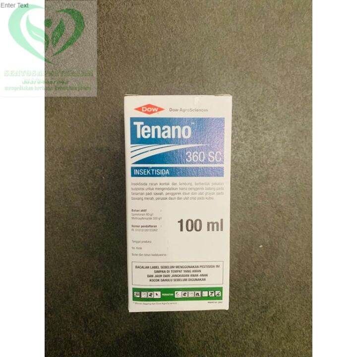 Insektisida kontak dan lambung TENANO 360SC isi 100ml dari DOW | Lazada ...