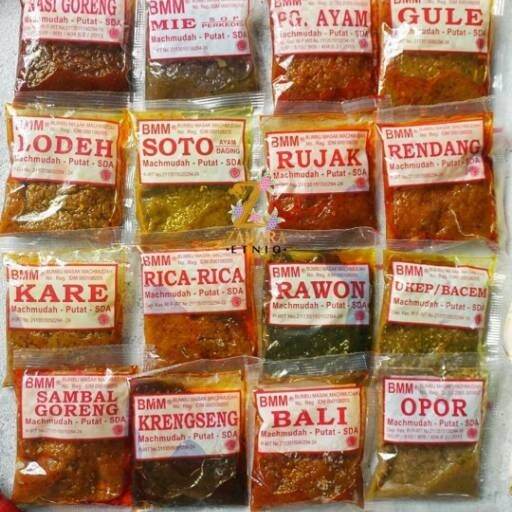 Bumbu Masak Mahmudah (BMM) Bumbu Instant Berbagai Varian Bumbu Masak ...