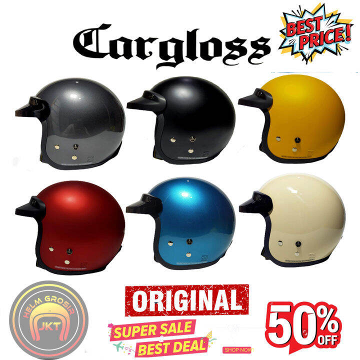 Helm CARGLOSS ORIGINAL 100% MURAH WARNA LENGKAP (COD) | Lazada Indonesia
