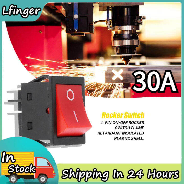 30A Welder Welding Machine 4-Pin Boat Type ON/OFF Rocker Switch | Lazada PH