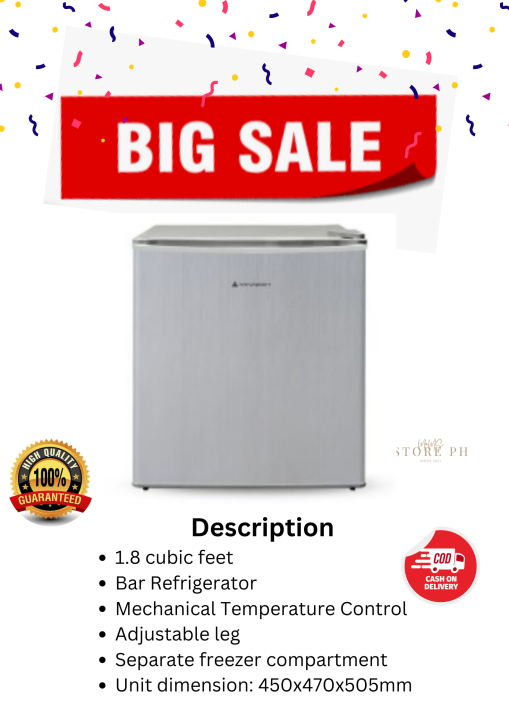 Hanabishi Single Door Refrigerator HASREF 18 | Lazada PH