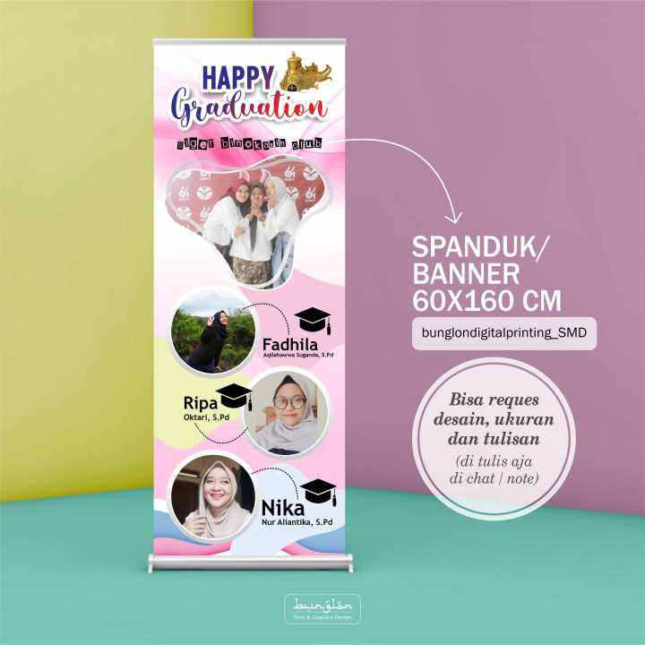 Spanduk, Banner Happy Graduation | Lazada Indonesia