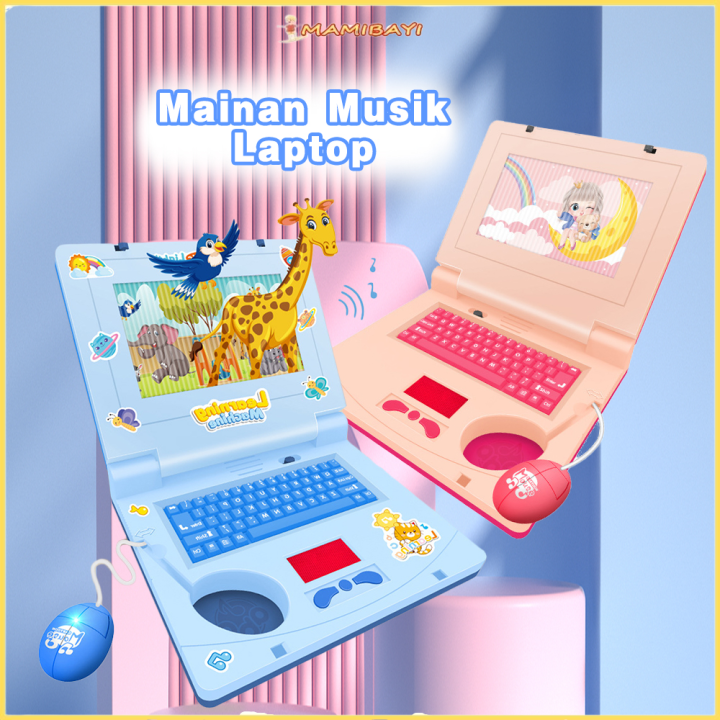 Mamibayi Laptop Mainan Mini/Alat Bantu Belajar Learning Machine ...