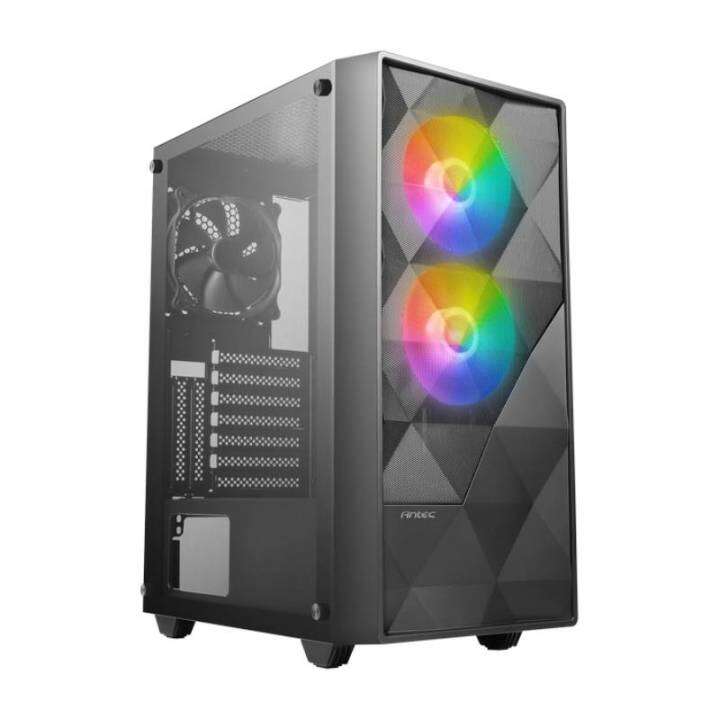 CASE (เคส) ANTEC NX270 ARGB TEMPERED GLASS (NX 270 RGB) (BLACK ...