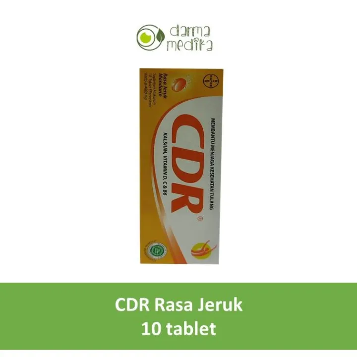 CDR Calcium D Redoxon Redoxon 10 tablet | Lazada Indonesia