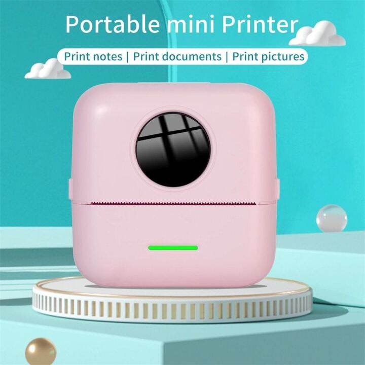 LAZYER Portabl Printable Photo Lable Printing White-Black Thermal Paper ...