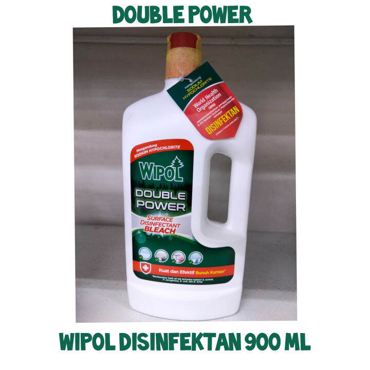 Wipol 900 ml Double power Surface Refill | Lazada Indonesia