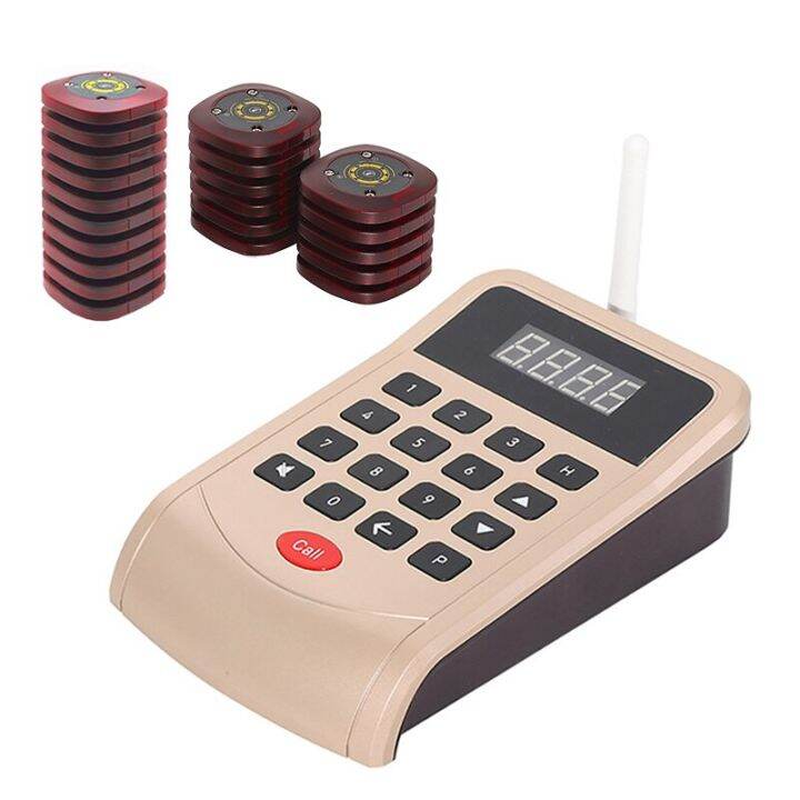 Calling System Wireless Paging Queue System 20 Receiver Restaurant ...