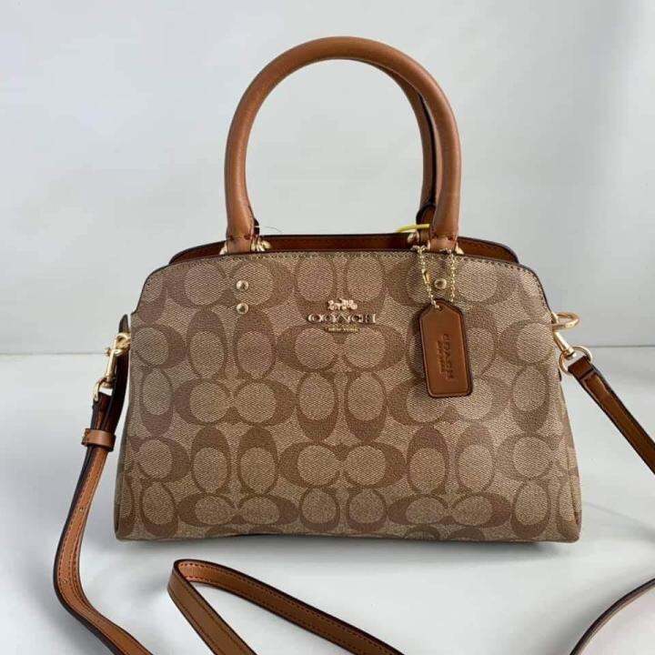 Coach Mini Lillie Carryall In Signature Canvas Lazada Ph