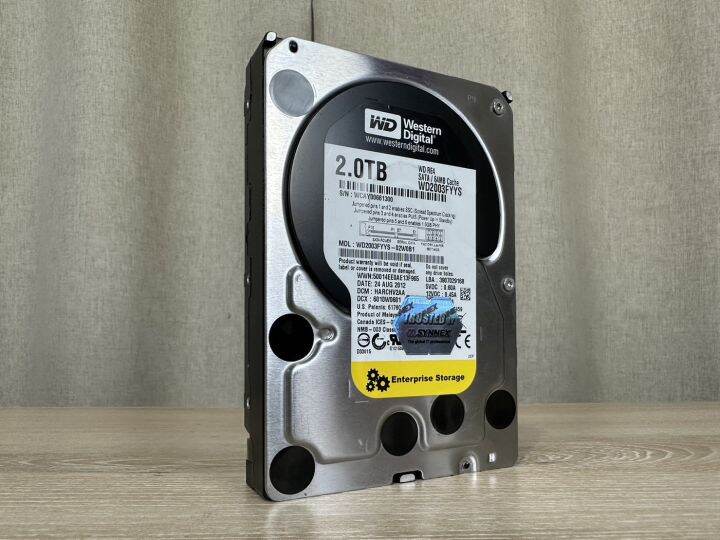 ฮาร์ดดิสไดร์ (Harddisk drive) HDD WD RE4 2TB Enterprise Sata III ...