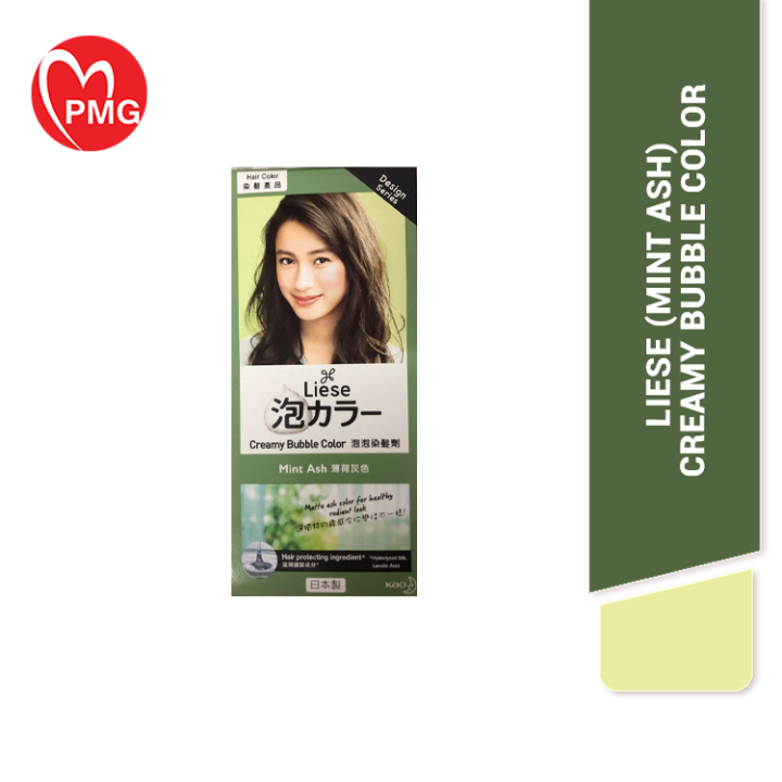 [PMG PHARMACY] Liese (Mint Ash) Creamy Bubble Color | Lazada