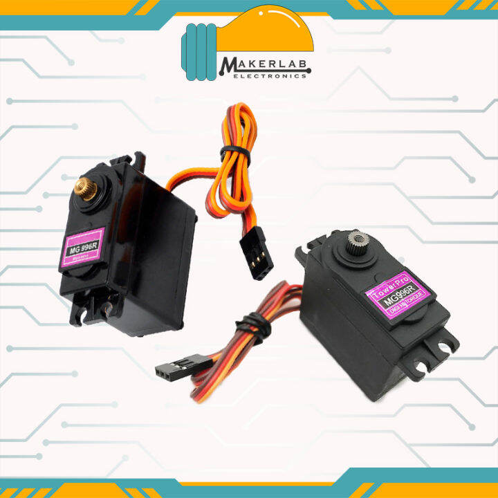 Tower Pro Digital Robot Servo Motor (180 Degree Rotation) – MG996R ...