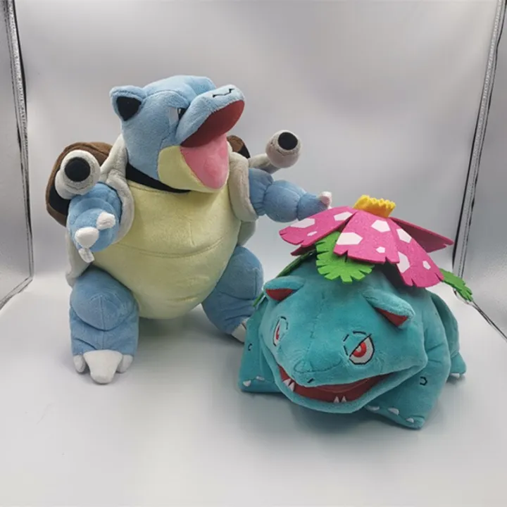 Original Authentic Pokemon Series Blastoise And Venusaur Plush Toy ...