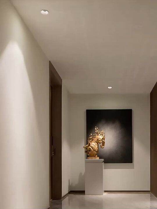 Small Hill Spotlight Embedded Anti-Glare Wall Washinlight Household ...