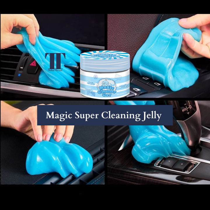 Magic Super Cleaning Jelly Cleaning Gel for Car Phone Laptop Computer ...