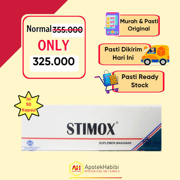 Stimox Stimok Stimoks Obat Daya Tahan Tubuh Obat Stimox | Lazada Indonesia