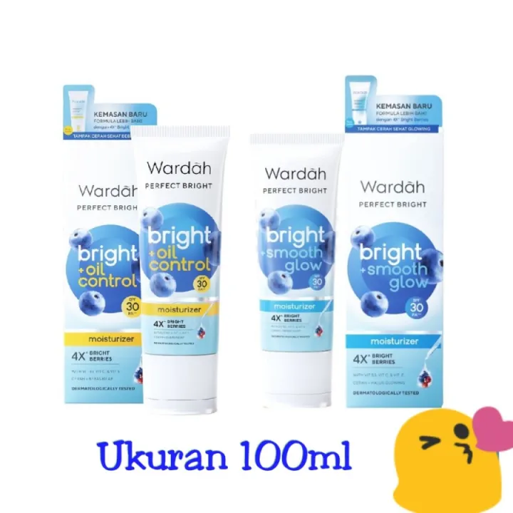 Wardah Perfect Bright Creamy Foam Bightening + Smoothing + oil control ...