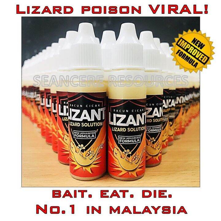 Lizant Lizard Pest Control Solution [Racun Cicak] [壁虎药] 15ml PEST ASIA ...