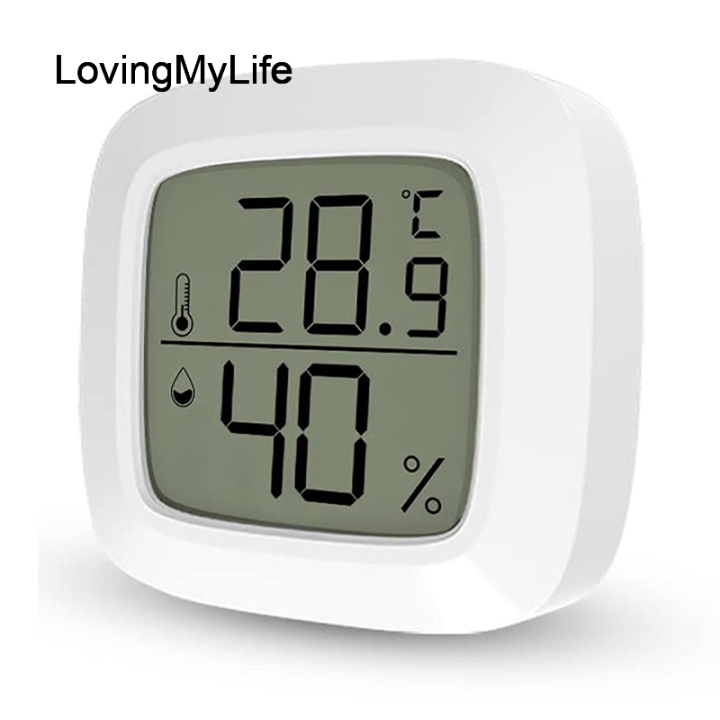 Termometer Higrometer Digital, Pengukur Suhu Ruangan Mini Akurasi ...