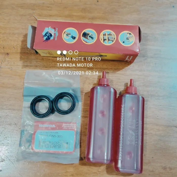 SIL OLI SOKBREKER SET DEPAN MOTOR HONDA BEAT FI | Lazada Indonesia