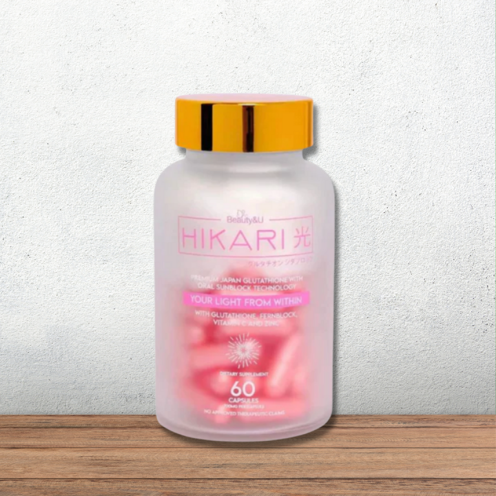 ORIGINAL Hikari Glutathione Capsule Original with Collagen Whitening ...