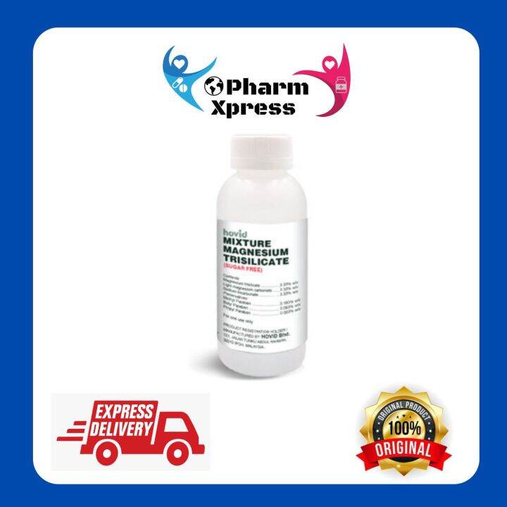HOVID MIXTURE MAGNESIUM TRISILICATE SUSPENSION 120ML | Lazada