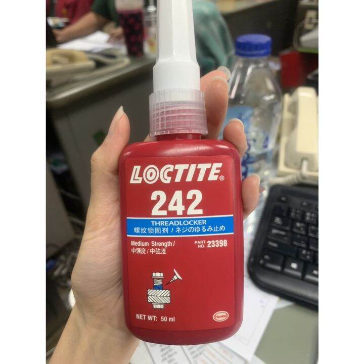 LOCTITE 242 น้ำยาล็อคเกลียวแบบถอดได้ THREADLOCKER #242 ขนาด 50ML. ของแท้ 100% | Lazada.co.th