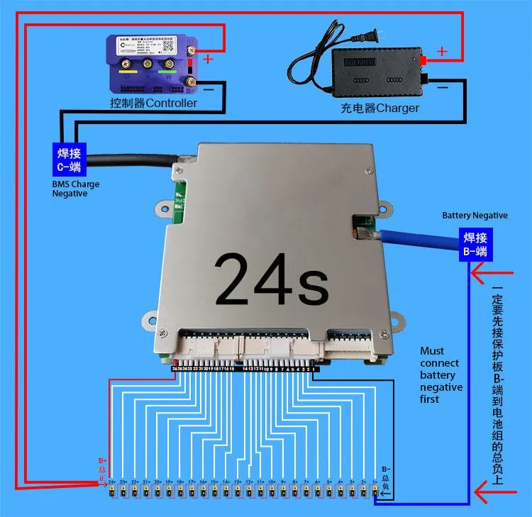Smart ANT BMS 7S -24S 16S 20S 40A 100A Lithium Battery Protection Board ...