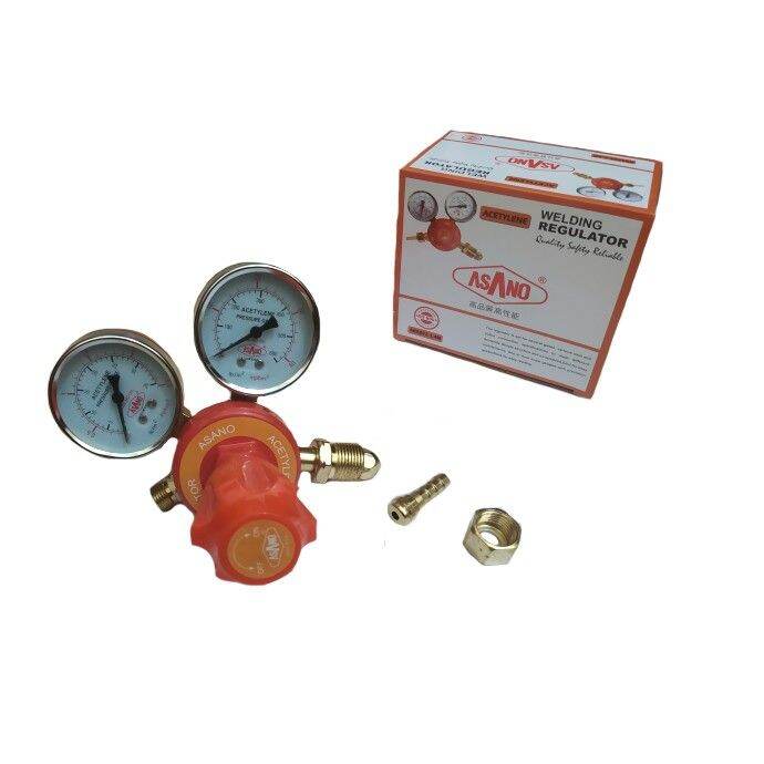 ASANO REGULATOR ACETYLENE ORANGE Regulator Las Asitilin las Regulator ...